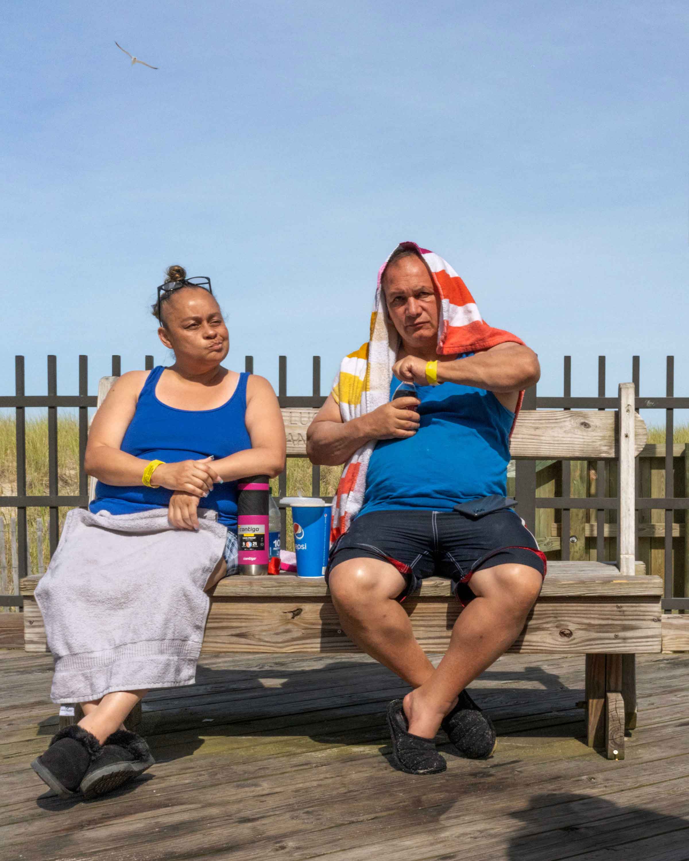 Ellen Mitchell Photgraphy | Benches of Seaside Heights, NJ